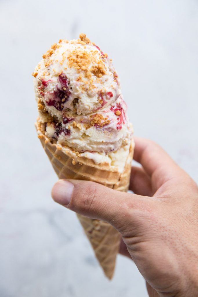 Cherry Pie Ice Cream Recipe | Vintage MixerVintage Mixer